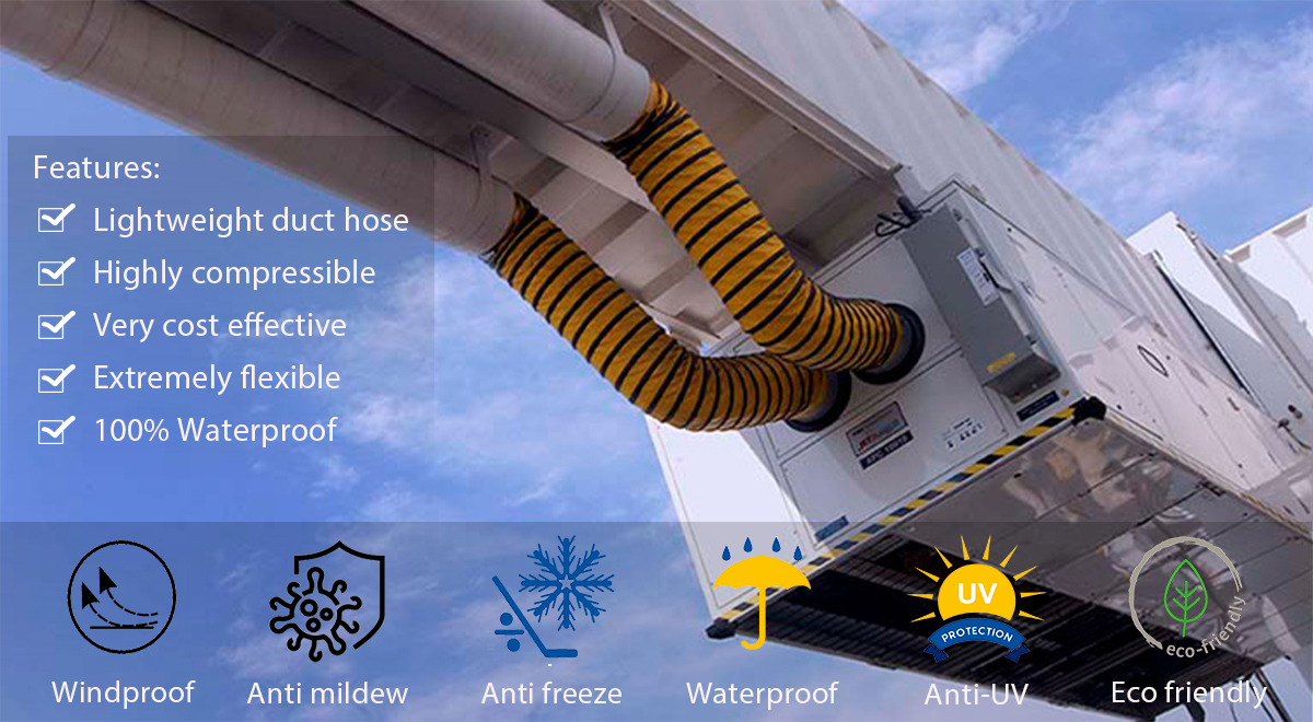 Manguera de conducto de aviación para aeronaves: compre manguera de conducto de ventilación de ...